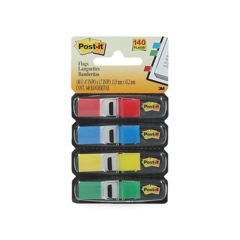 Banderitas Adhesivas 683 4 Colores Surtido Post It Dimeiggs