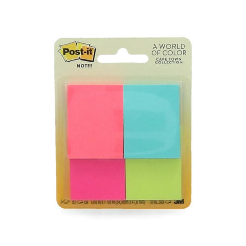 Notas Adhesivas Colores Neon 50 Hjs Pos It - Dimeiggs