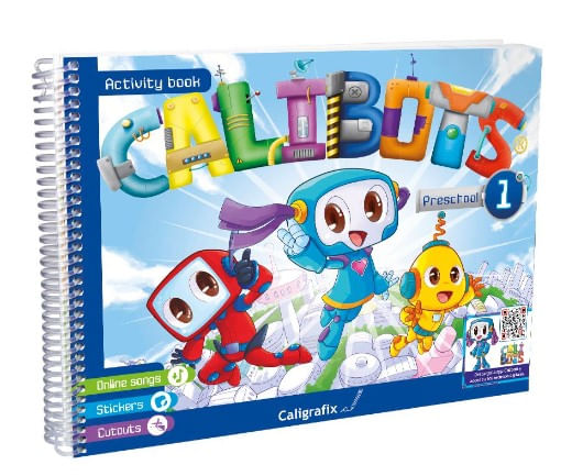 Libro Calibots Preschool Numero 1 Caligrafix - Dimeiggs