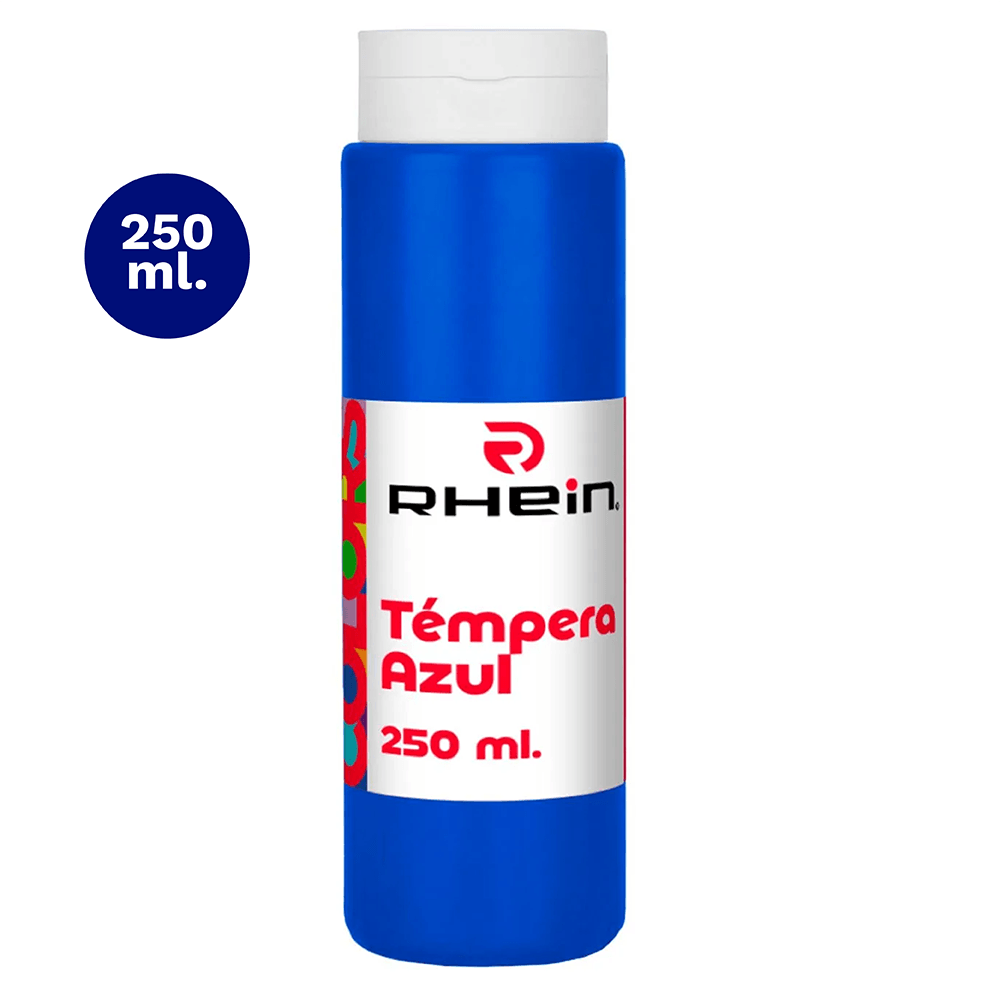 Tempera 250 ml Azul Rhein - Dimeiggs