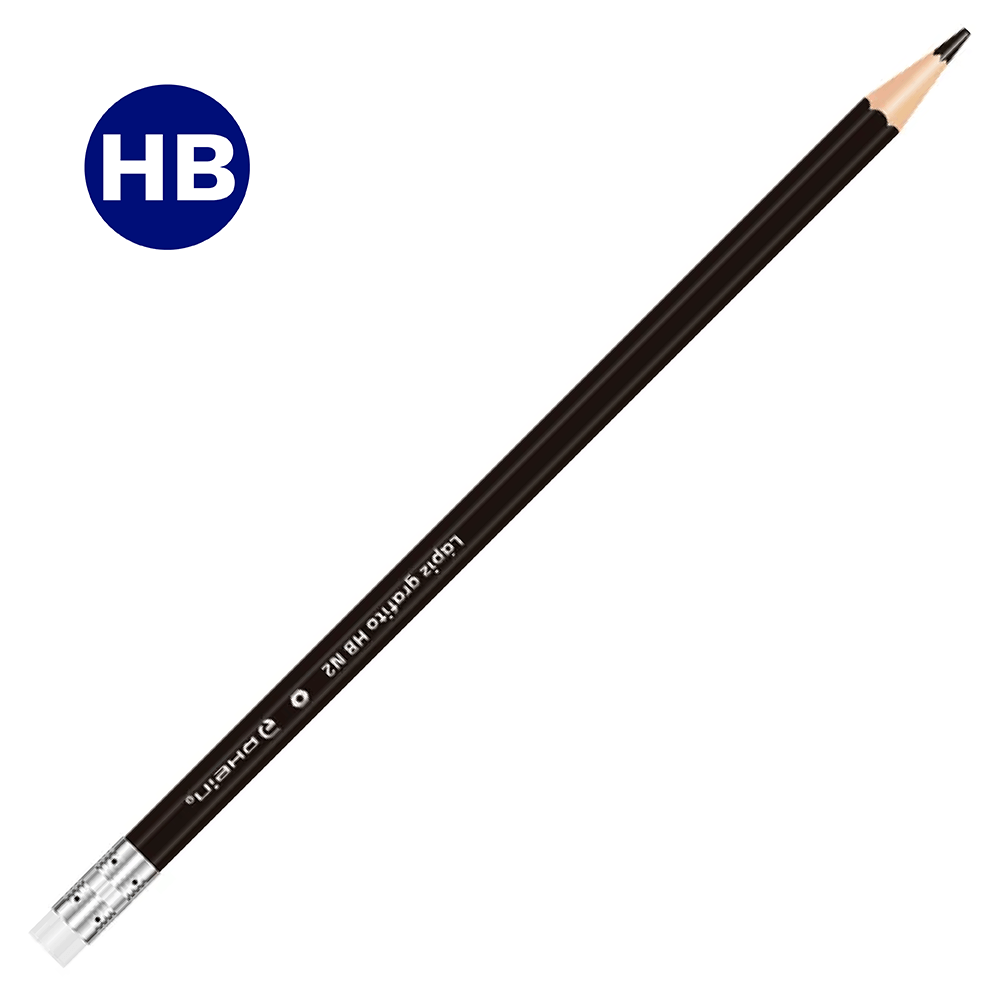 Lapiz Grafito N2 Hb Con Goma Hexagonal Mina Extra Resistente 1 unidad ...