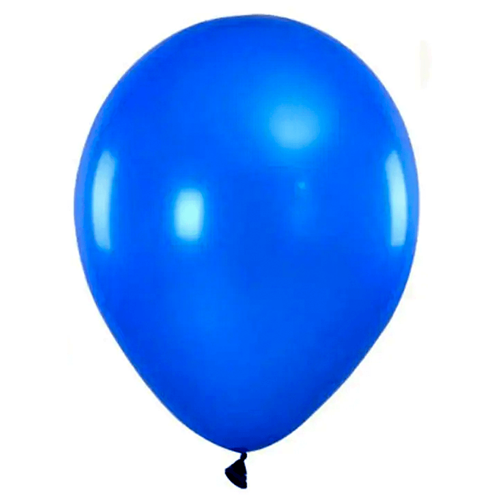 Set Globos Color Azul Perlado 50 Unidades Nº9 Big Party - Dimeiggs