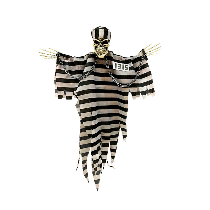 Esqueleto Prisionero Colgante 50 Cm 1 Unidad Fiestamania - Dimeiggs